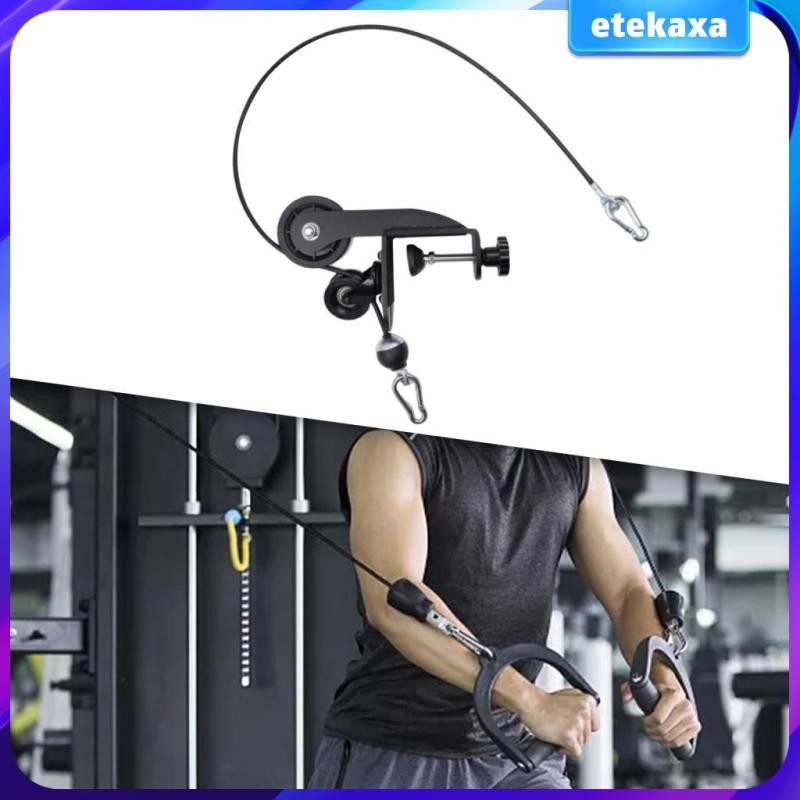 [Etekaxa] Arm Wrestling Training Table Pulley Cable System Forearm ...