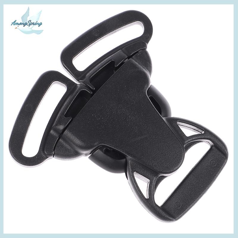 AmongSpring> 25mm 3 Way Three Point Side Release Buckle Quick Plastic ...