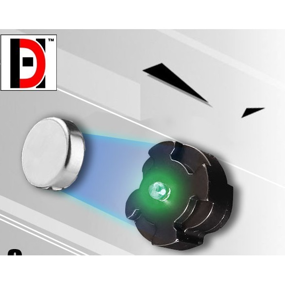 CALILY Magnetic LED Light Spot Display Light RED BLUE GREEN YELLOW for ...