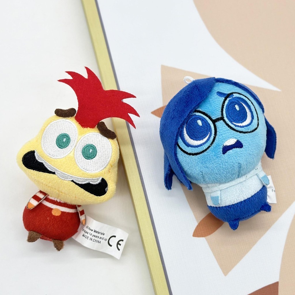 Inside Out 2 Plush Toy Cute Anxiety Sadness Anime Plushies Toy for Fans ...