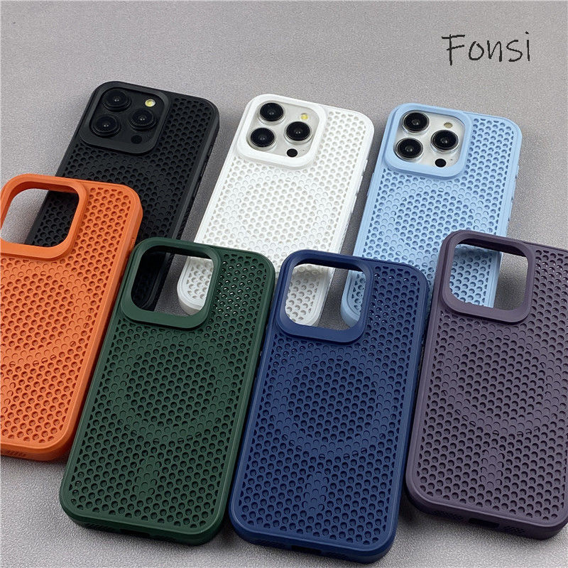 Honeycomb Breathable Cooling Magnetic Mobile Phone Case Is Suitable for ...