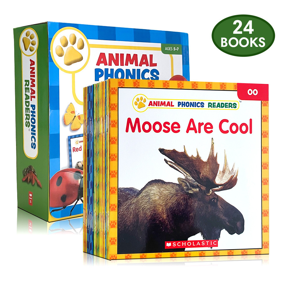 24 book Animal Phonics Readers Parent Pack Children's Enlightenment ...