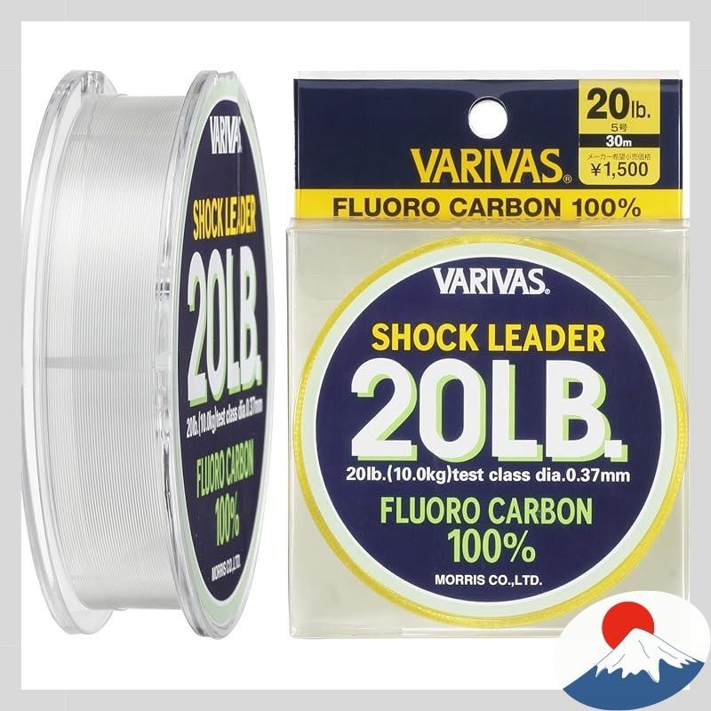VARIVAS (BARI-BASS) Shock Leader Fluorocarbon 30m - Multiple Variations | Shopee Philippines