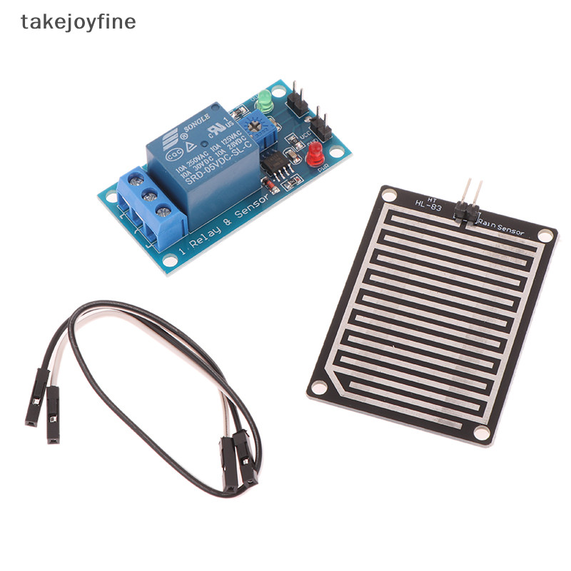 Tfph Snow Raindrops Detection Sensor Module Rain Weather Module Humidity For Arduino Relay