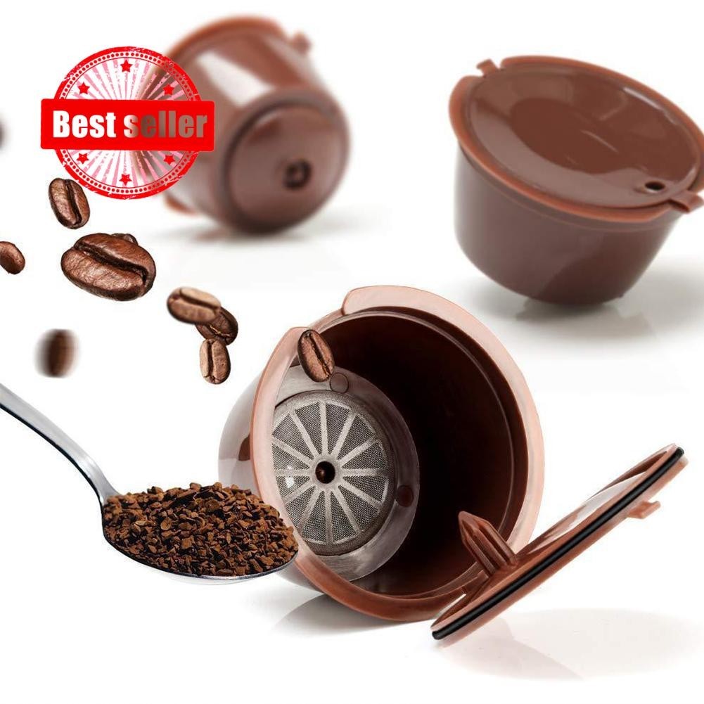 Coffee Capsule Reusable Refillable Cup Filter Coffee Cup Filter Capsule ...