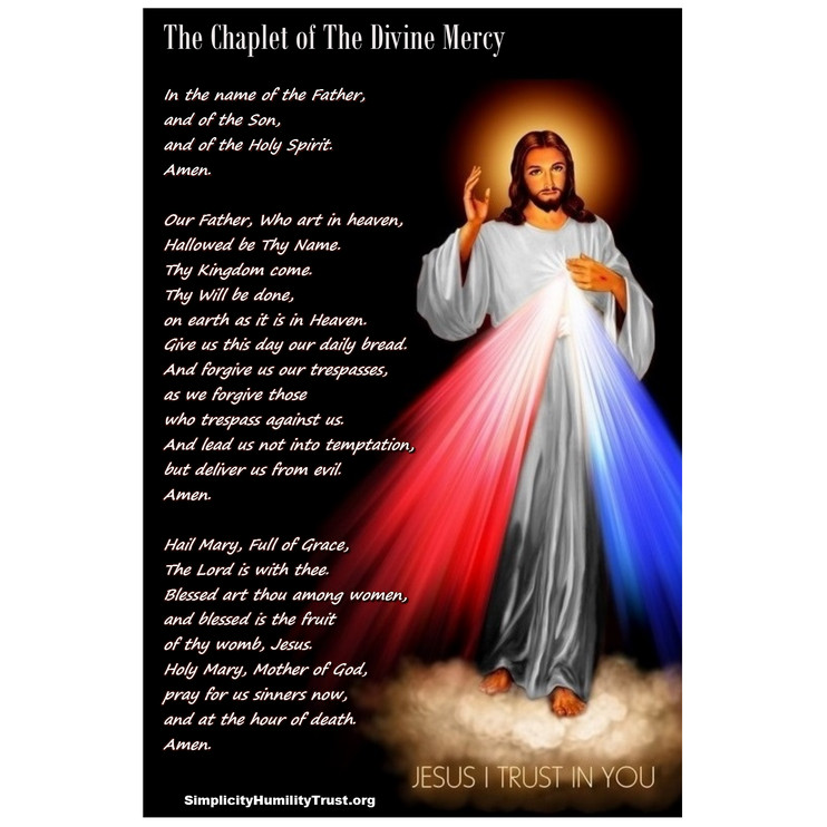 Poster Divine Mercy Image Love Jesus Christ Motivational Art Film Print ...