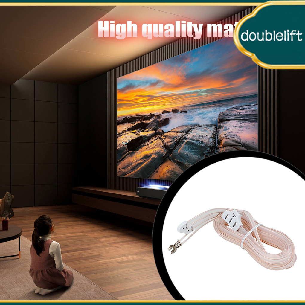 FM Dipole Antenna Indoor T-Type Sound Radio Aerial Stereo Transparent ...