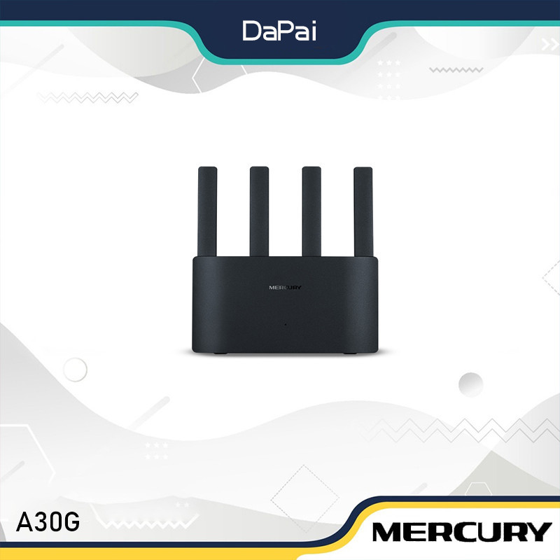 MERCURY A30G Qifeng AX3000 WiFi 6 Dual Gigabit Wireless Router 5G Dual ...