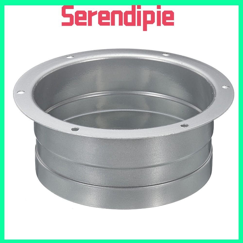 SERENDIPIE Metal Straight Pipe, 3/4/5/6/8 inch Galvanized Iron Duct ...