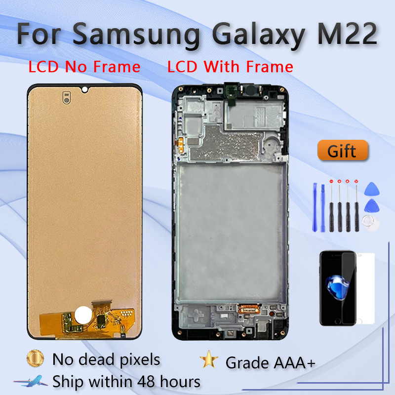 OLED TFT LCD For Samsung Galaxy M22 M225 SM-M225FV SM-M225FV/DS Display ...