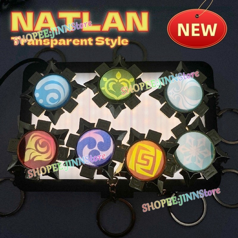 - JINN - GENSHIN IMPACT NATLAN 7 Element New Fire Country NATLAN VISION ...