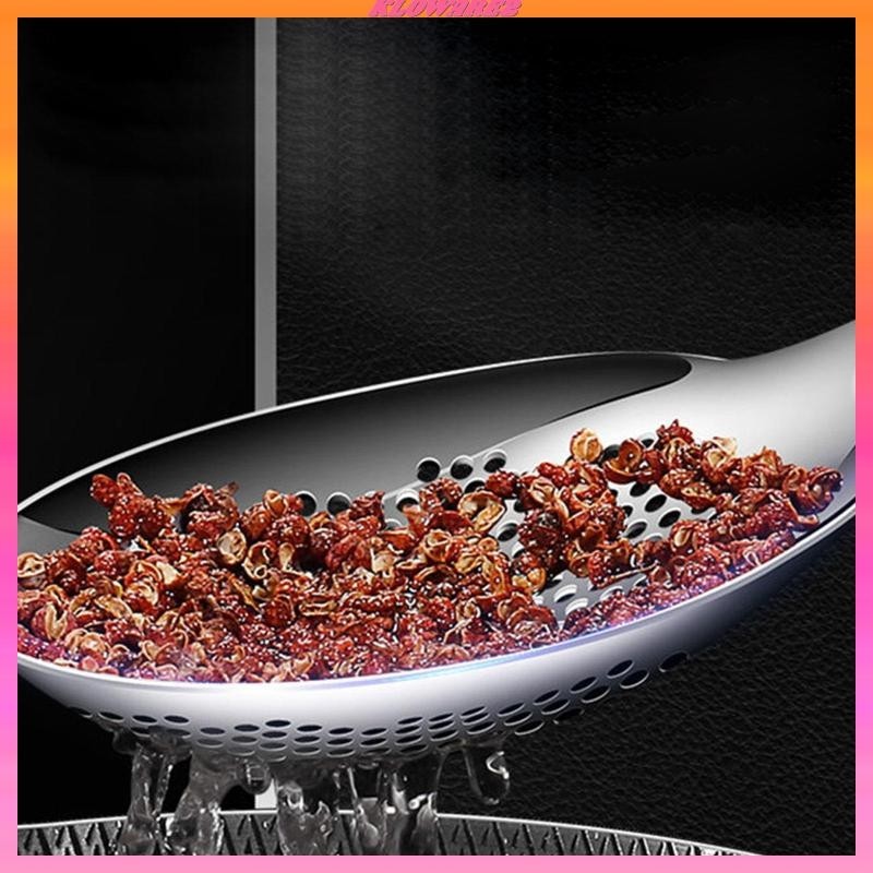 [Kloware2] Skimmer Slotted Spoon Colander Deep Fryer Frying Strainer ...