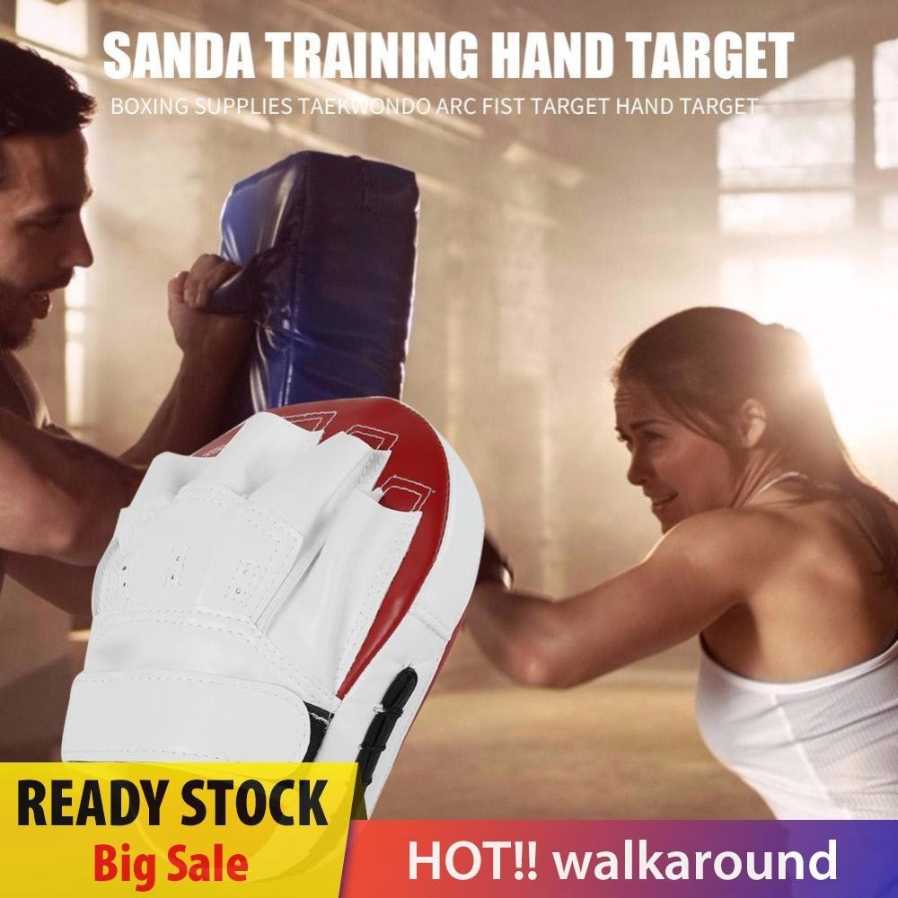 Arc Boxing Hand Target Sanda Fighting Training Focus Kick Punch Pad ...