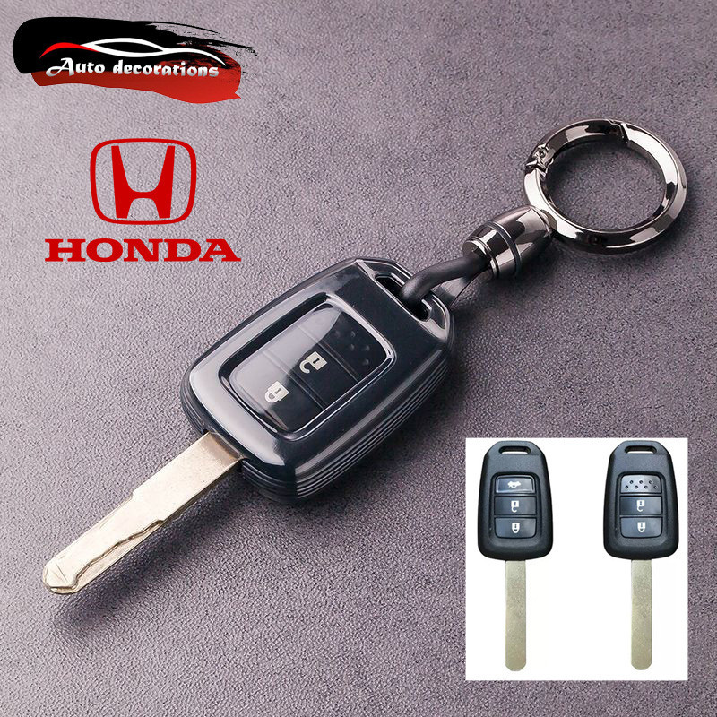 Honda car key case for Honda BRV/CITY keychain Honda Transparent key ...