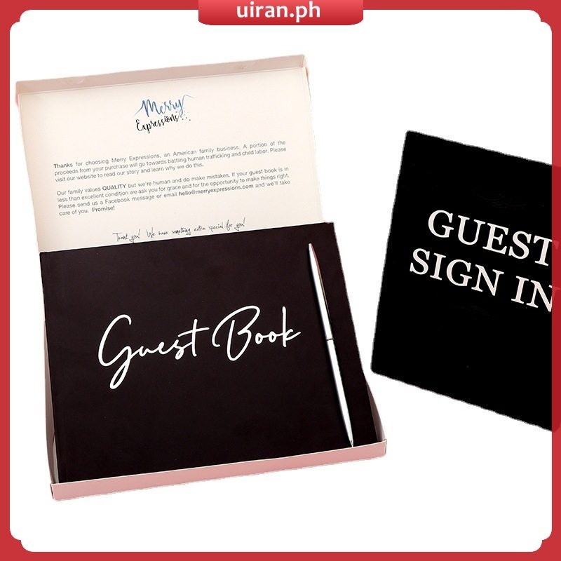 Guestbook Paper Commemorate Memory Signature for Funeral Memorial ...