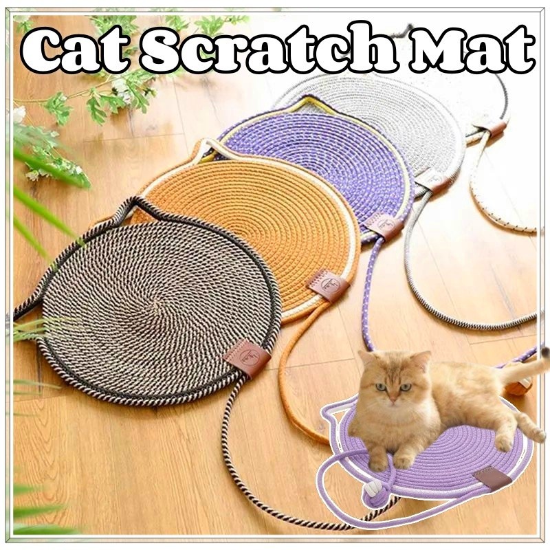 Cat Scratch Mat Pet Sleeping Mat For All Season Durable Anti-scratch ...