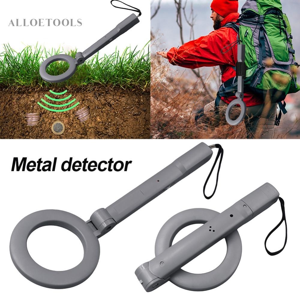 Metal Detector Foldable Treasure Finder Seeker High Sensitivity Metal ...