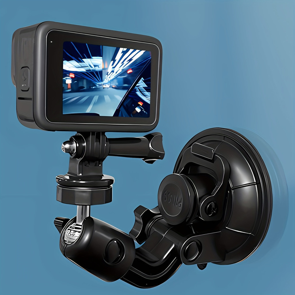 Action Camera Suction Cup Mount Windshield Camera Holder Tripod Adapter ...