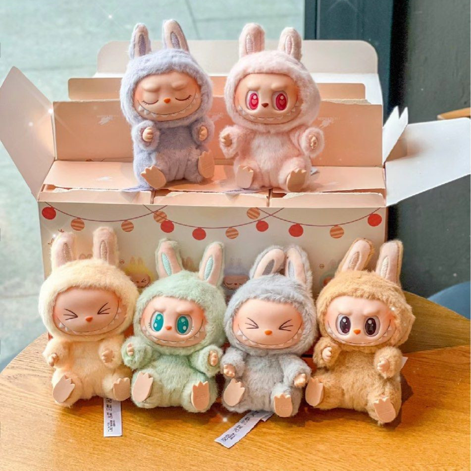 POP MART Labubu V2 THE MONSTERS Party Sitting Random Box 6 Designs ...