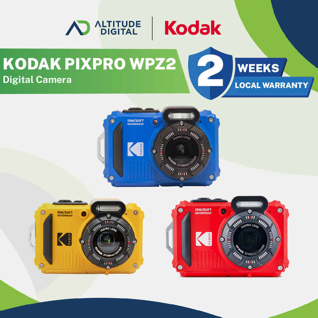 Kodak PIXPRO WPZ2 Digital Camera | Shopee Philippines