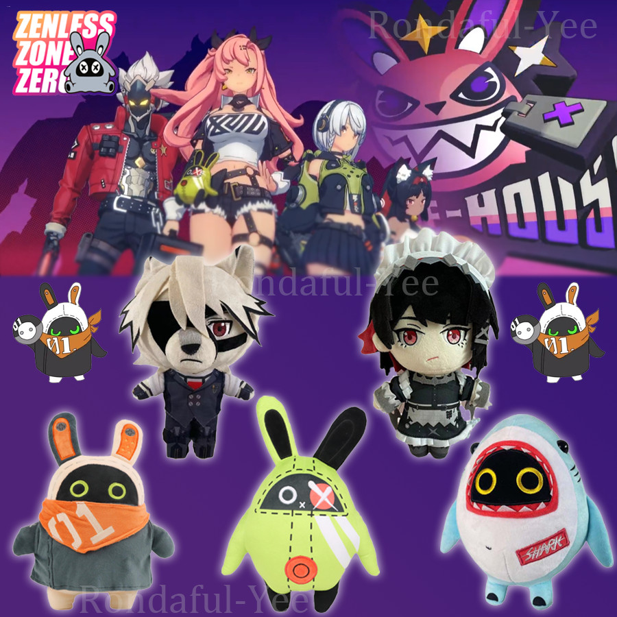 【Zenless Zone Zero】Game characters Ellen Joe Plush Doll Zenless Zone ...