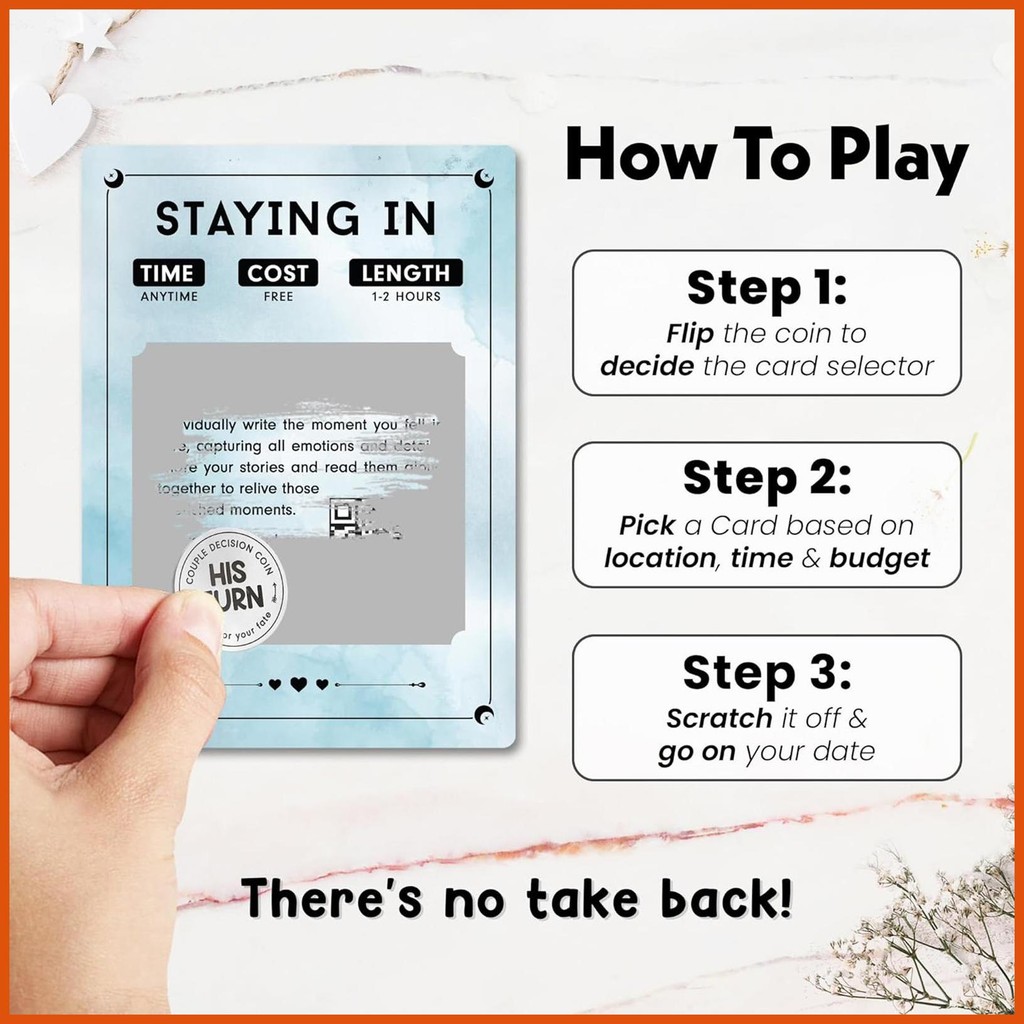 Scratch Card Game for Date Night Adult Game Cards Set Date Night ...