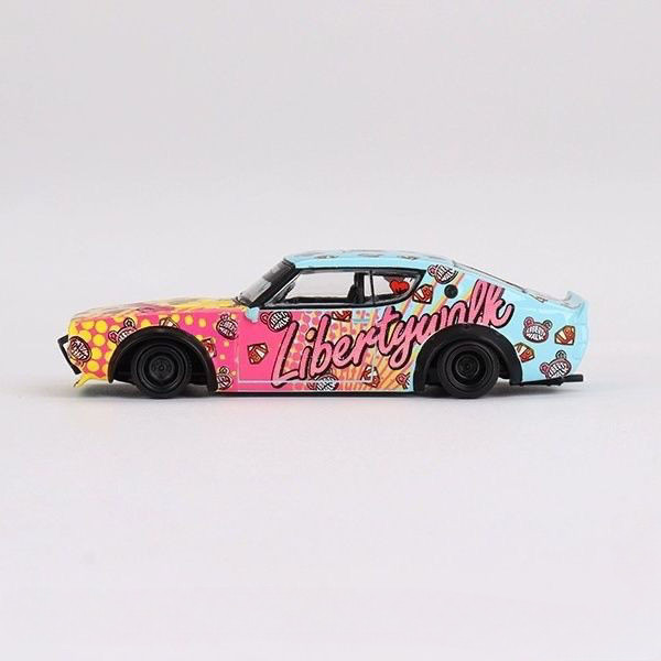 MINIGT Nissan Skyline Kenmeri Liberty Walk Lbwk Kuma Alloy car model ...