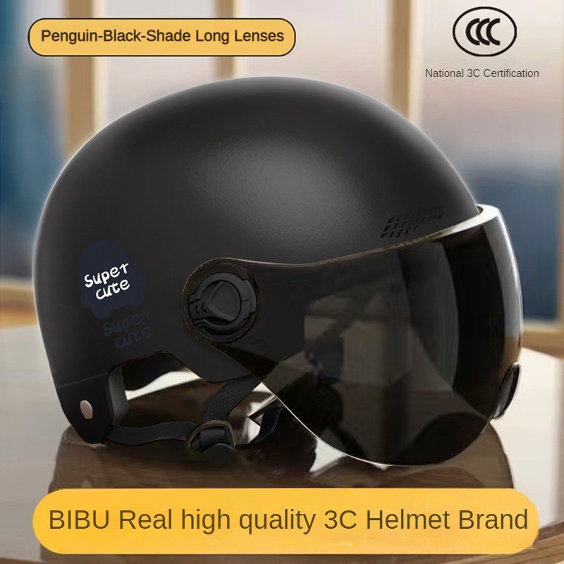 3CCertified Helmet Female Electric Car Helmet Battery Car Motorcycle ...
