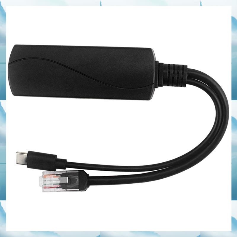 [W F S B] For Raspberry Pi 4B Poe Splitter 10/100/1000Mbps 5V 3A Type C ...