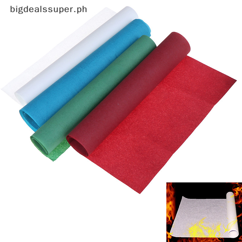 Pro Fire paper flash flame paper rose fire paper fire paper magic props ...