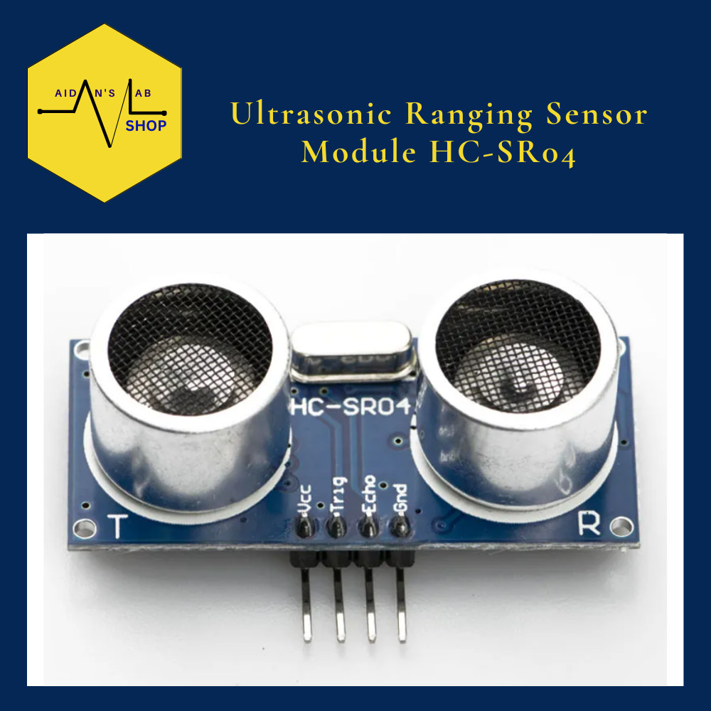 Ultrasonic Ranging Sensor Module HC-SR04 | HCSR04 | Ultra Sonic for Arduino | Aidans Lab ...
