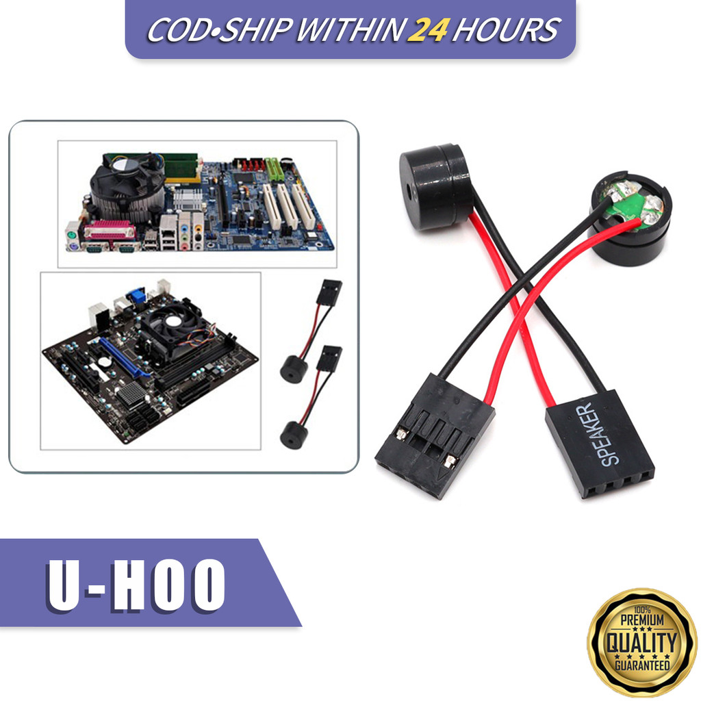 1/5Pcs Computer Motherboard Speaker PC Case Mini Plug Buzzer Bios Beep ...