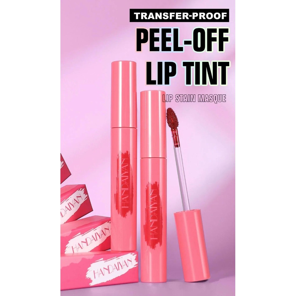 Waterproof Peel-off Lipgloss Matte Natural Mist Lip Tinted Long Lasting ...