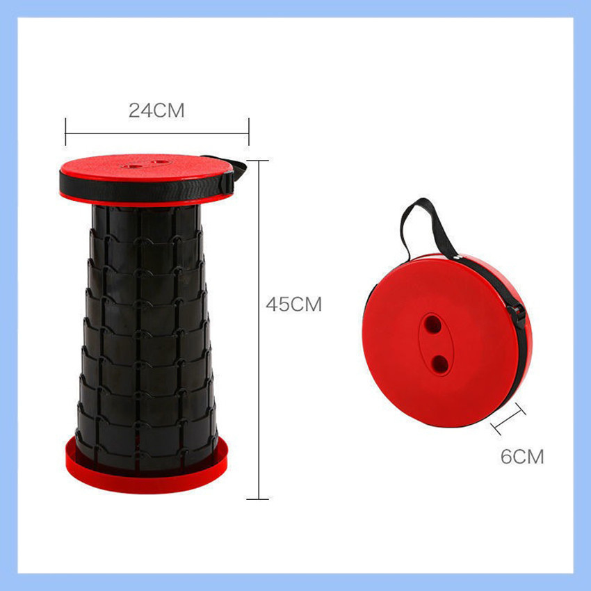 VNOnlinestore Outdoor Folding Portable Telescopic Stool/chair/outdoor ...