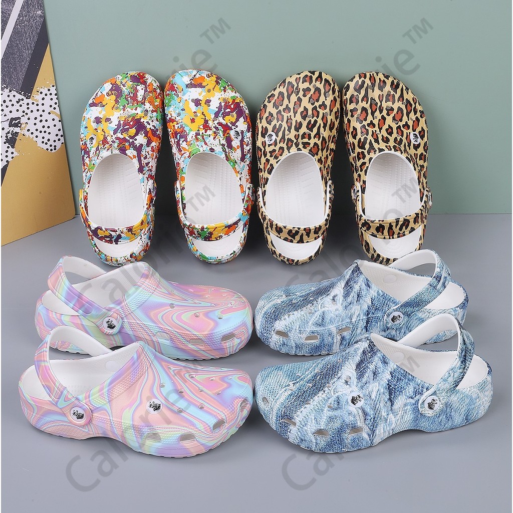 Calorie Classic Clogs Mixtz Color Soft Comfortable Out/indoor Beach ...
