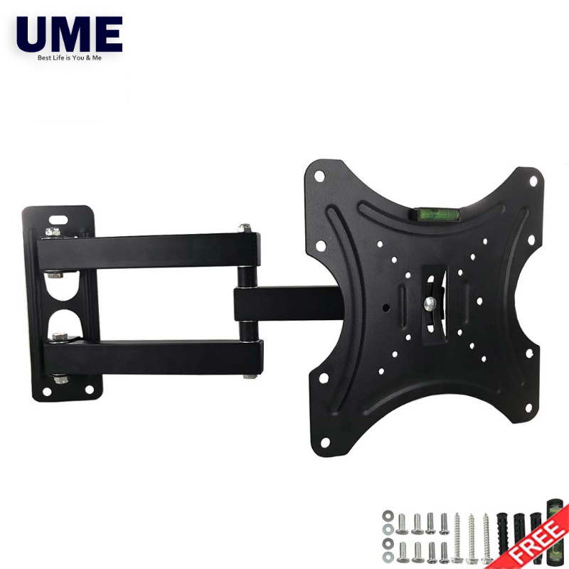 UME Universal LED LCD 14"-42" TV Wall Mount Tilt Swivel Adjustable ...
