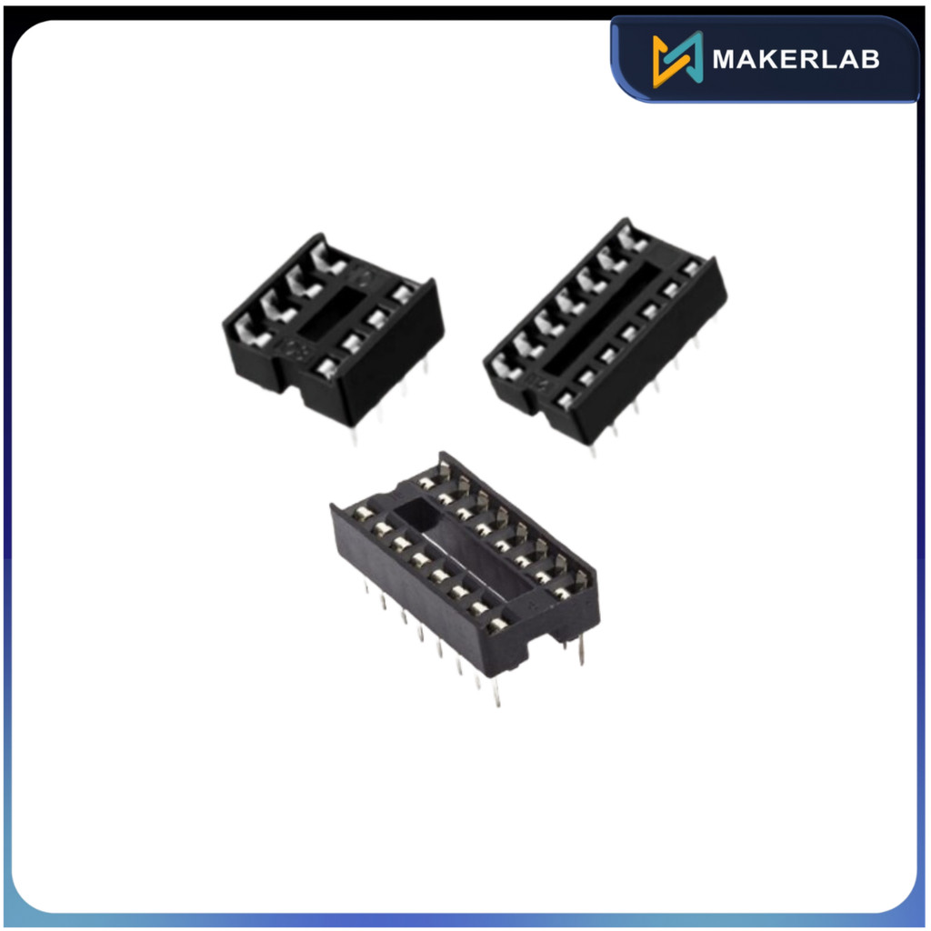8-Pins 14-Pins 18-Pins DIP IC Socket Pack of 50 | Shopee Philippines