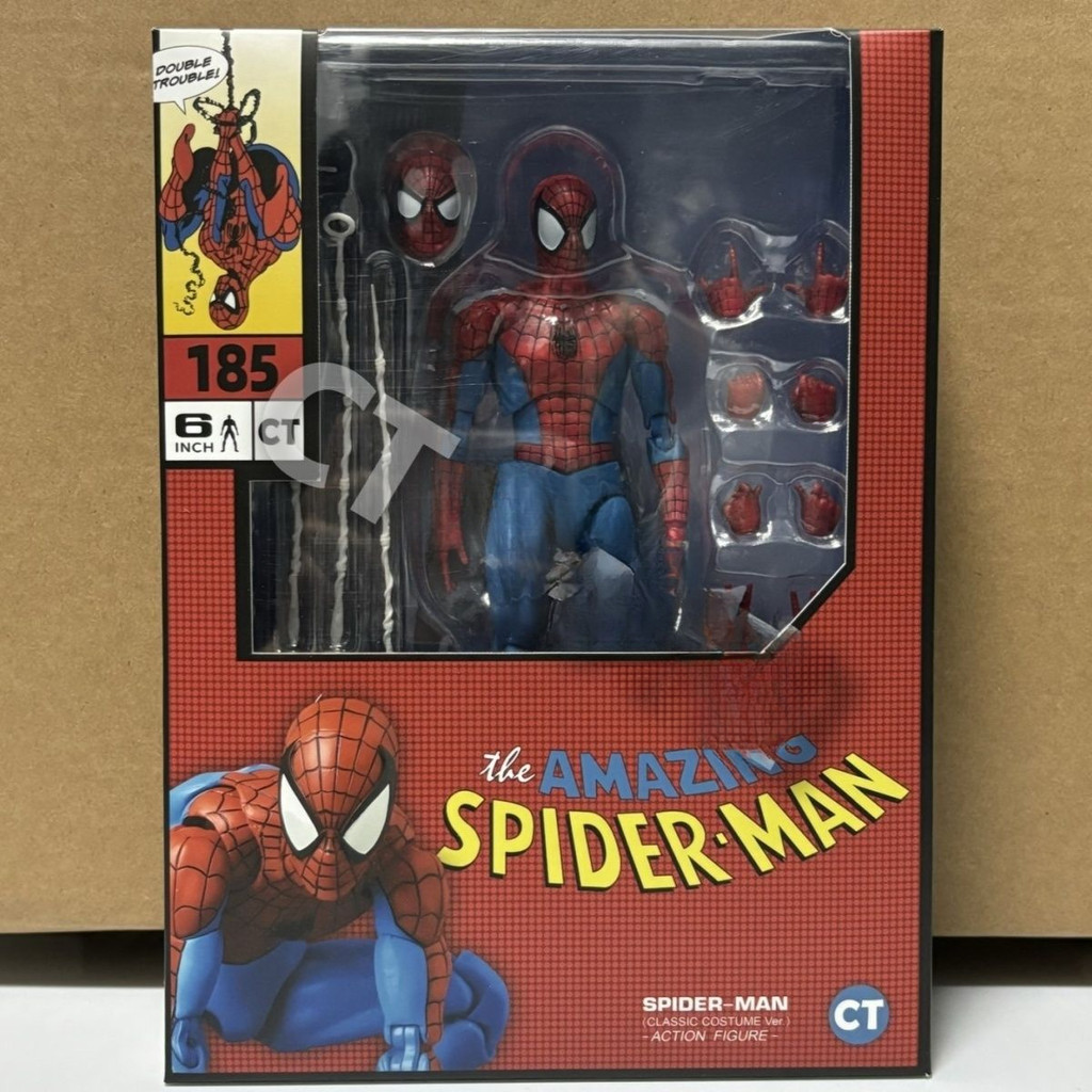 Mafex Spider Man 185 Action Figure Spiderman Articulado Mdoel Toys ...
