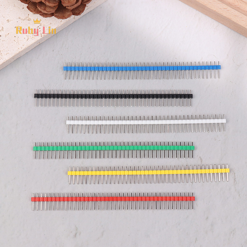Ruby Lin 30PCS Breakable Pin Header Single Row Male Header Connector ...