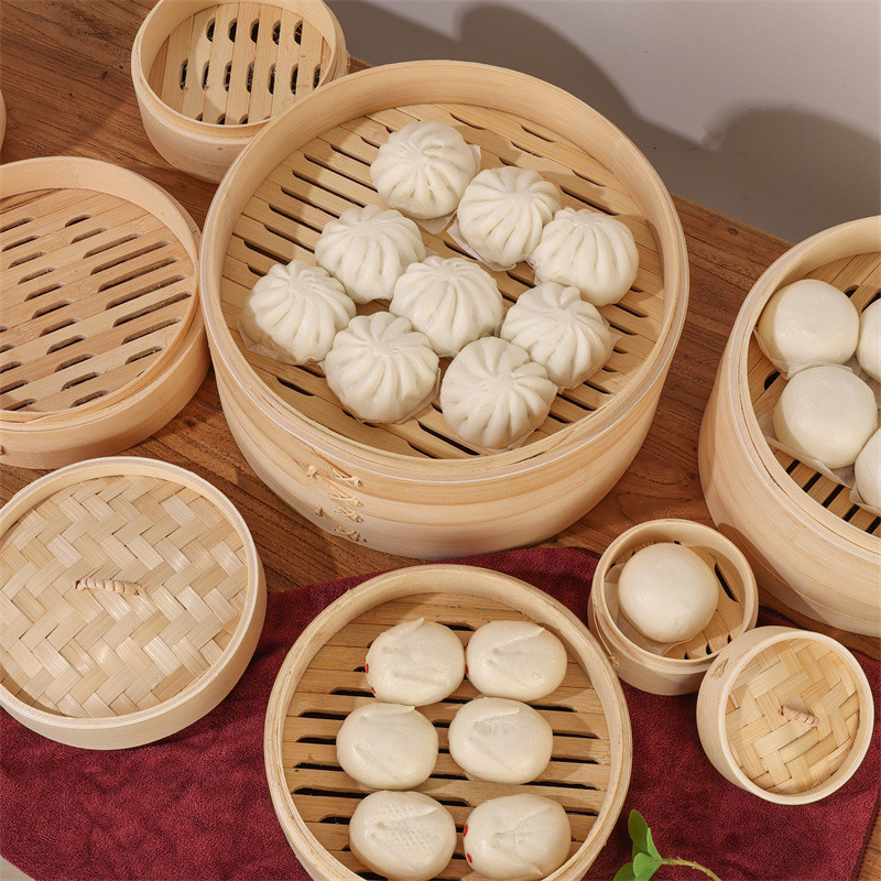 Bamboo Steaming Rack Xiaolongbao Steamer Steamer Steamer Snack Cooking ...
