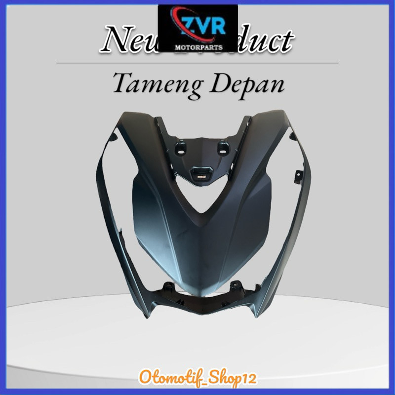 HITAM Zvr - Front Shield Honda Beat Led New Deluxe K1A Black Doff/Panel ...