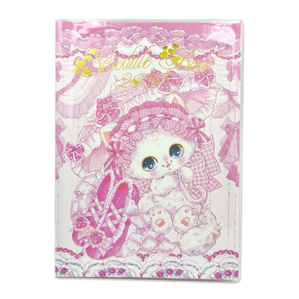 ClosePin Fumika Amenomori Notebook 2025 B6 Monthly Lovely Sugar Pink ...