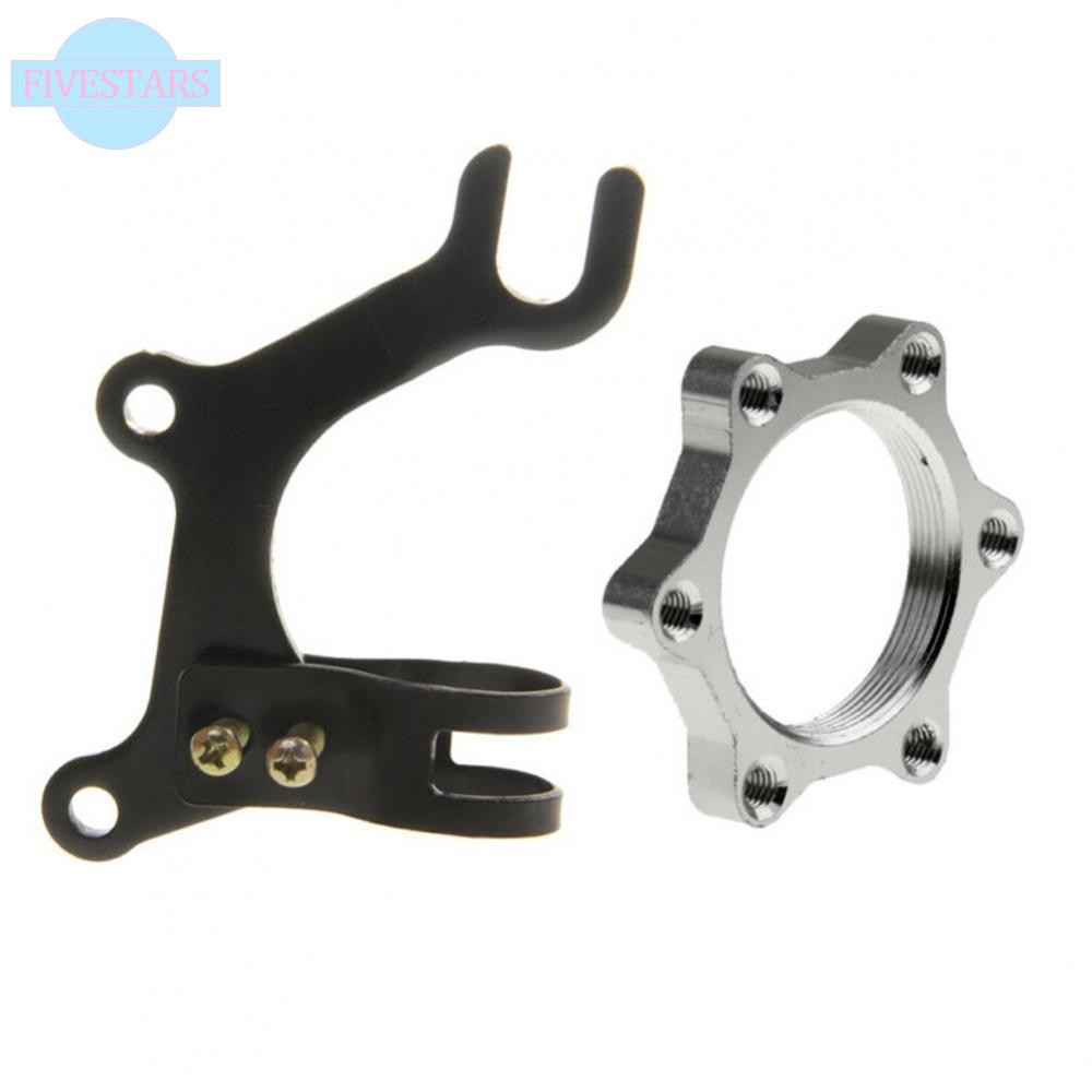Disc brake Brackets Bike Holder Adjustable Aluminum Disc brake To Disc ...