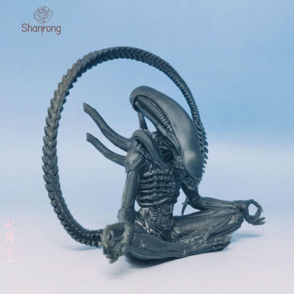 SHANRONG Xenomorph Model, Aliens Romulus Meditation Xenomorph Figure ...