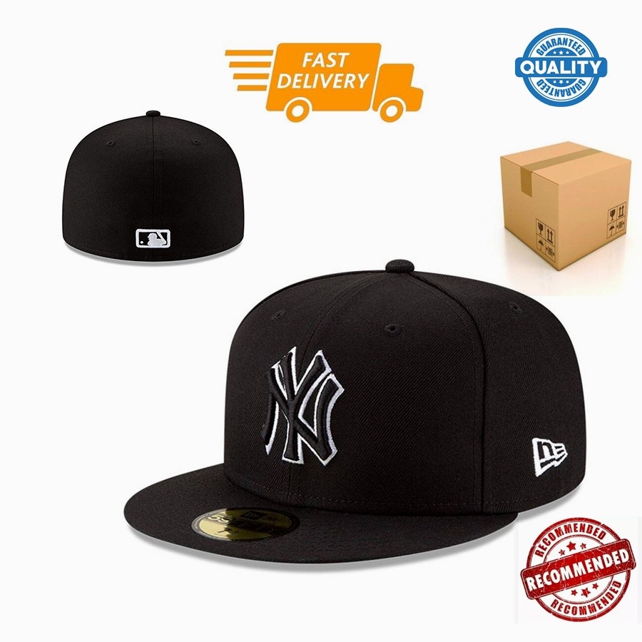 High Quality MLB New York Yankees Full Cap Fitted Hat Men Women 59FIFTY ...