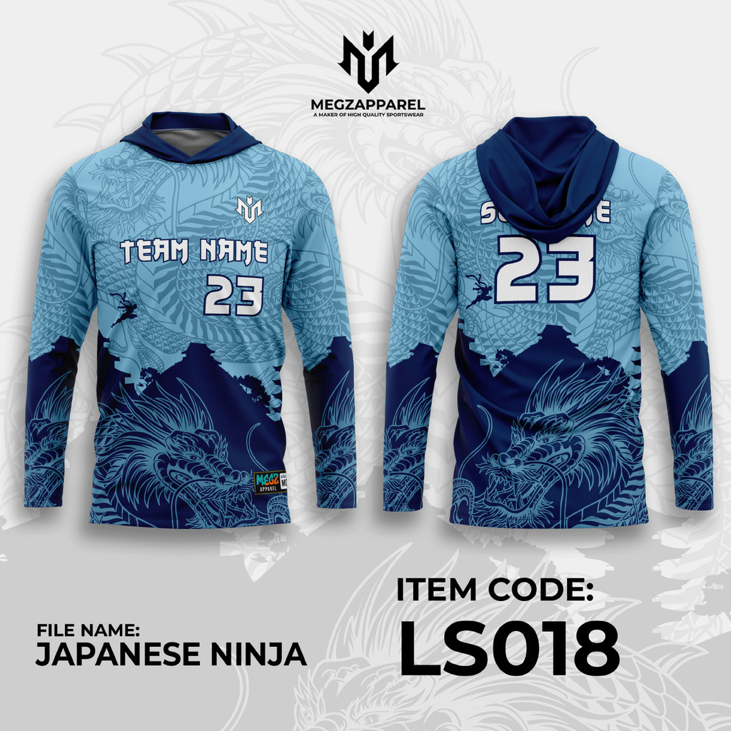 MEGZ Basketball Warmer Hoodie FULL SUBLIMATION JERSEY (FREE CHANGE ...