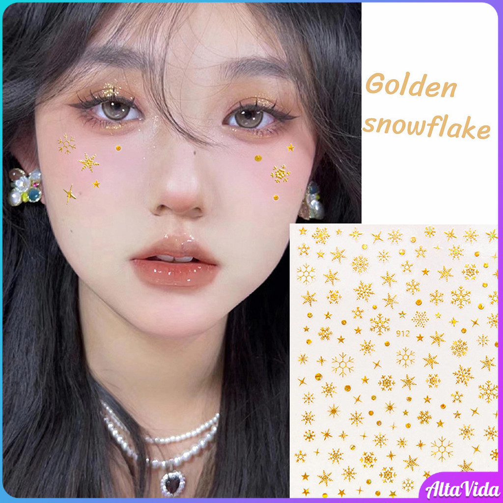 Alta Fashion face sticker for girls, diamond makeup, face ornament ...