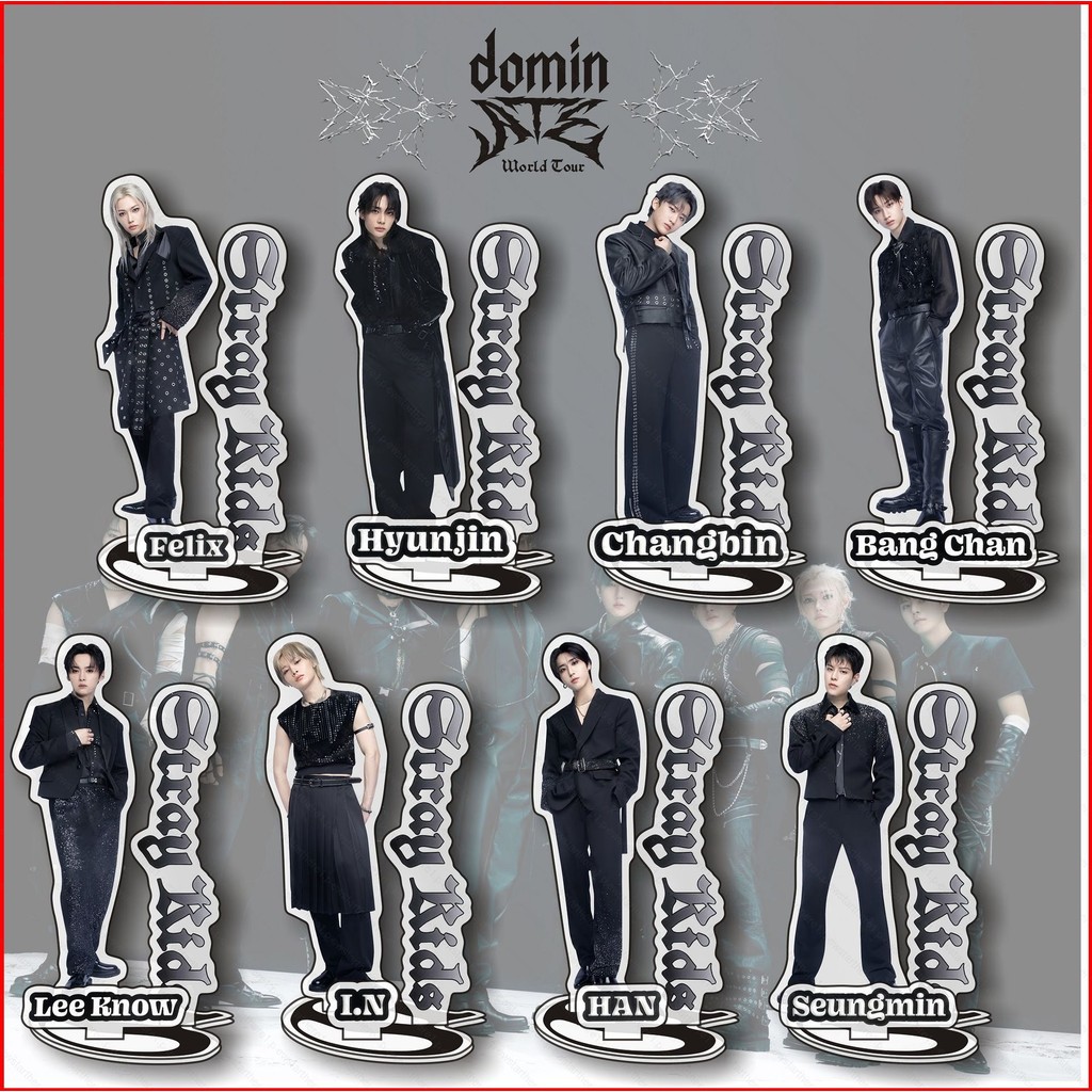 Jason Stray Kids Bang Chan Han Ji Sung Same Style Stars Acrylic Stands ...