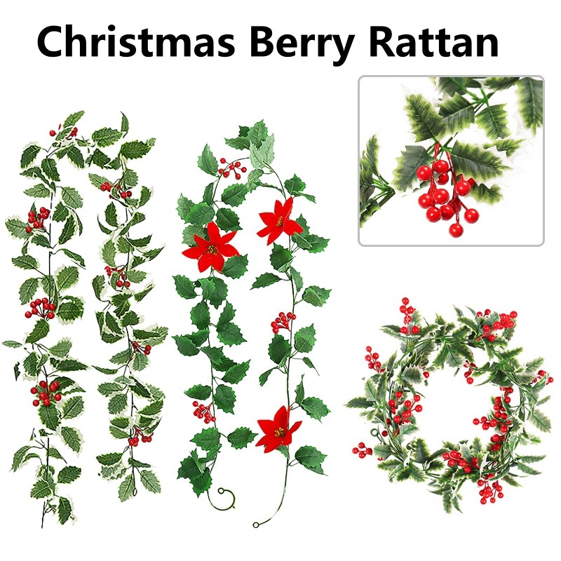 Christmas Holiday Art Sling Decorative Hanging Flower Garland Festival ...