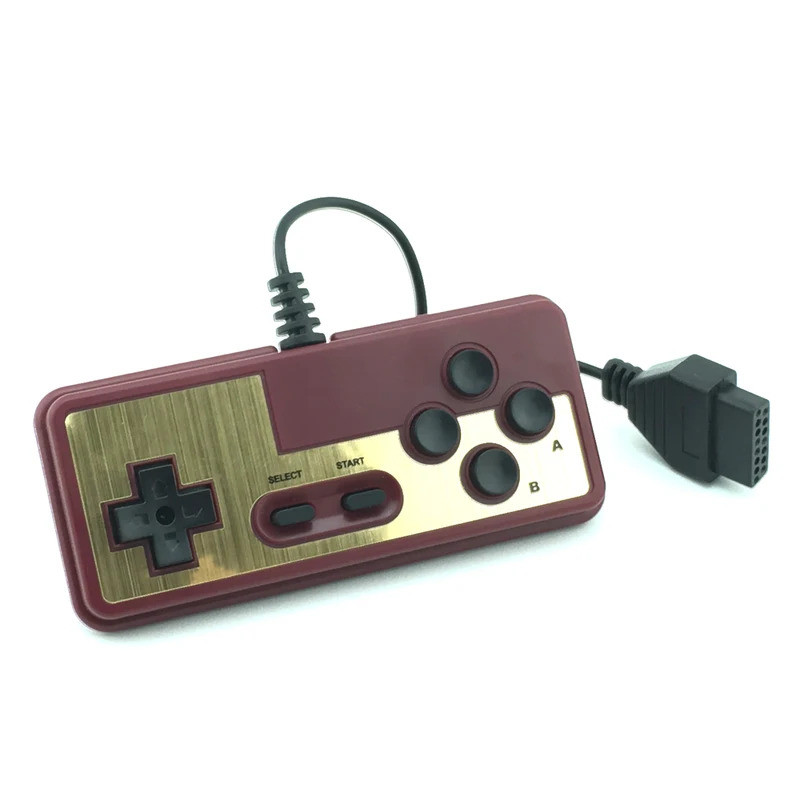 1pcs Gaming console gamepad 8-bit style 15Pin Plug Cable Controller For ...